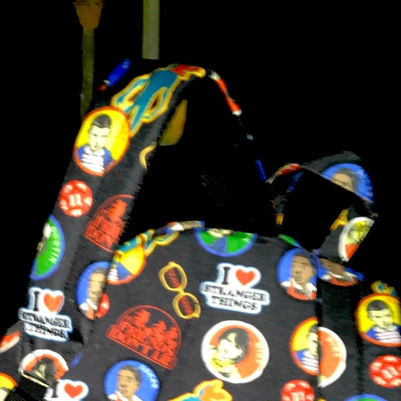 Loungefly | Bags | Loungefly Stranger Things Nylon Backpack Dustin ...